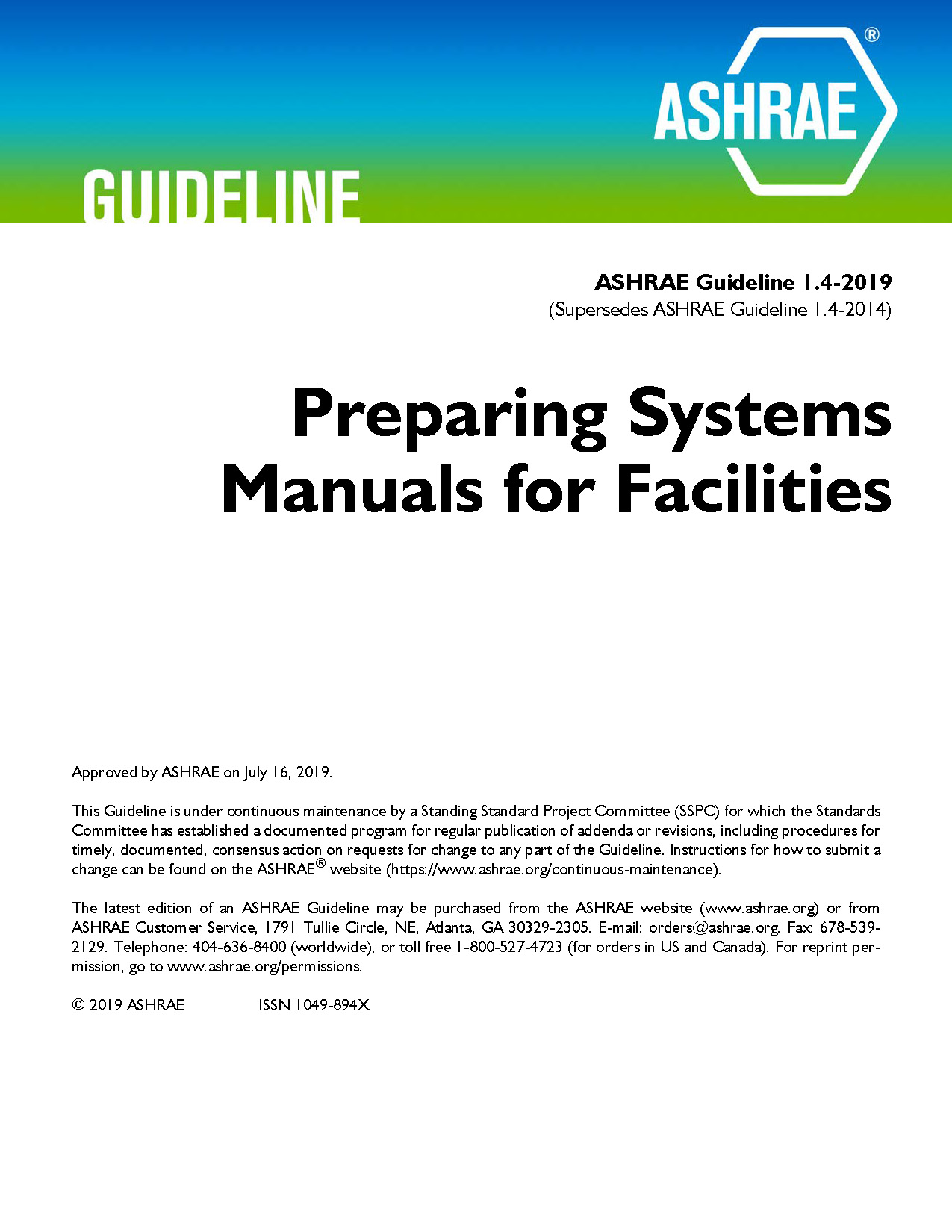 New Name, Updated Information in Commissioning Guideline | ashrae.org